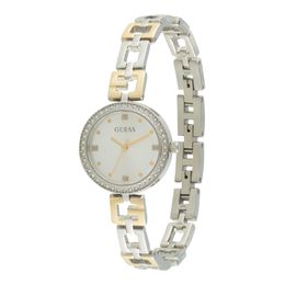 Guess Uhr Damen Gr&ouml;&szlig;e One Size gold / silber / wei&szlig;