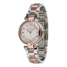Gc Uhr 'CableChic' Damen Gr&ouml;&szlig;e One Size rosegold / silber
