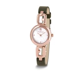 Furla Uhr 'ARCO' Damen Gr&ouml;&szlig;e One Size gold / dunkelgr&uuml;n