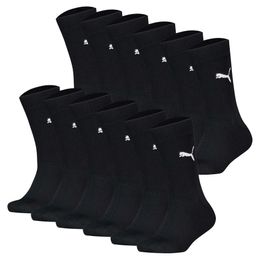 Puma Socken Jungen Gr&ouml;&szlig;e 27/30 schwarz / wei&szlig;