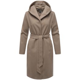 Marikoo Mantel 'Kailii' Damen Gr&ouml;&szlig;e XXXL chamois