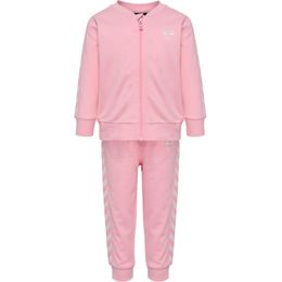 Hummel Trainingsanzug Jungen Gr&ouml;&szlig;e 86 rosa / wei&szlig;
