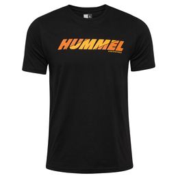 Hummel T-Shirt Herren Gr&ouml;&szlig;e XL orange / schwarz