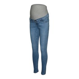 MAMALICIOUS Umstand Jeans 'MLAukie' Damen Gr&ouml;&szlig;e 26 blue denim