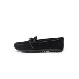 Minnetonka Mokassin 'Classic Moc' Herren Gr&ouml;&szlig;e 42 schwarz