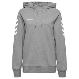 Hummel Sportsweatshirt Damen Gr&ouml;&szlig;e XS grau / wei&szlig;