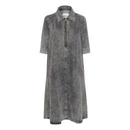 My Essential Wardrobe Kleid 'Malo' Damen Gr&ouml;&szlig;e 42 grey denim Winterkleid