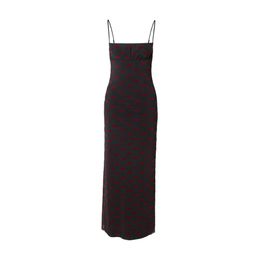 Motel Kleid 'Darsih' Damen Gr&ouml;&szlig;e 42 dunkelrot / schwarz Sommerkleid