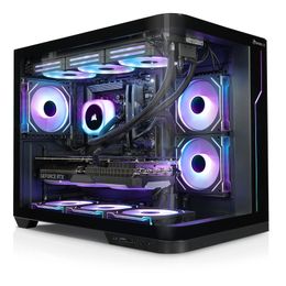 Weinhaus Markus Kiebel Gaming PC Panorama Curve IX AMD Ryzen 7 9700X, 32GB DDR5, AMD Radeon RX 9070 XT 16 GB, 2TB SSD, Windows 11