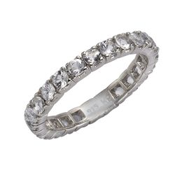 ZEEme Gemstones Ring 925/- Sterling Silber Wei&szlig;topas