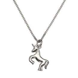 ZEEme for Kids Halskette 925 Silber Einhorn-Motiv