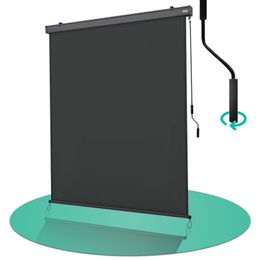 Strattore Ausziehbare Senkrechtmarkise / Vertikalmarkise 200 x 250 cm - Anthrazit