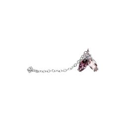 LEIS Ohrh&auml;nger 925 Sterling Silber rhodiniert Gl&auml;nzend Blume Zirkonia bunt