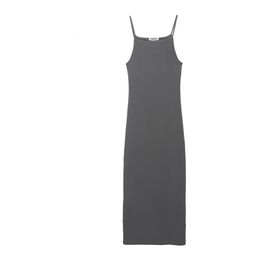 Pull&Bear Pull&Bear Kleid Damen Größe 38 graumeliert Winterkleid