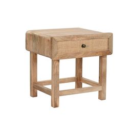 Nachttisch DKD Home Decor Braun natürlich Mango-Holz 50 x 40 x 50 cm