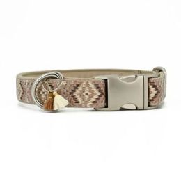 THE DOG IDEA Boho-Chic Halsband Nude XL