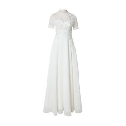 UNIQUE Kleid Damen Gr&ouml;&szlig;e 40 wei&szlig; Winterkleid