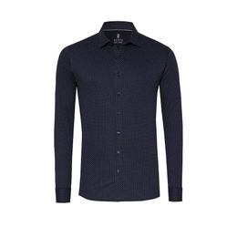 DESOTO Button Up Shirt male Blue size L