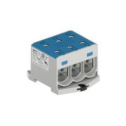 Ouneva Isolierter Universal-Steckverbinder, Verschraubung, 3 Pole, 1kV, 640, Blau / Grau - VC05-0240