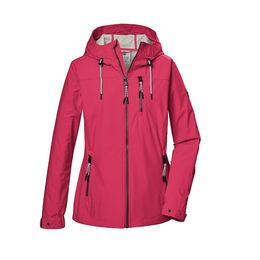 Wasser- und windabweisende Softshelljacke GIGA by Killtec pink