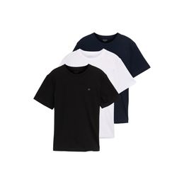 TOM TAILOR Shirt male size M Navy / Black / White