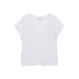 Mango T-Shirt 'LUNA' Damen Gr&ouml;&szlig;e XL wei&szlig;