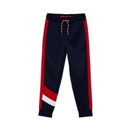 WE Fashion Jogginghose Jungen Gr&ouml;&szlig;e 116 dunkelblau / rot / wei&szlig;