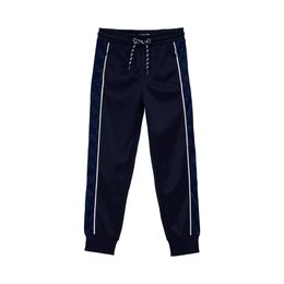 WE Fashion Jogginghose Jungen Gr&ouml;&szlig;e 92 dunkelblau / wei&szlig;
