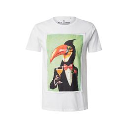 Key Largo T-Shirt 'HORNBILL' Herren Gr&ouml;&szlig;e S hellgr&uuml;n / orange / schwarz / naturwei&szlig;