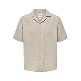 Only & Sons Only & Sons Hemd 'ONSLatham' Herren Gr&ouml;&szlig;e S taupe