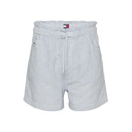 Tommy Jeans Shorts Damen Gr&ouml;&szlig;e 34 blau / wei&szlig;