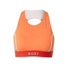 Roxy Sport-BH 'Bold Moves 2.0' Damen Gr&ouml;&szlig;e M orange / hummer / wei&szlig;