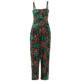 Anou Anou Jumpsuit Damen Gr&ouml;&szlig;e S braun / gelb / gr&uuml;n / pink / schwarz