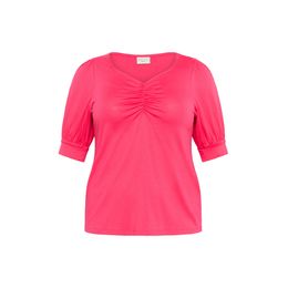 Kaffe Curve T-Shirt Sissy' Damen Gr&ouml;&szlig;e XXXL/4XL pink