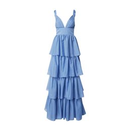 UNIQUE Kleid Damen Gr&ouml;&szlig;e 40 azur Winterkleid