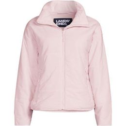 LANDS' END Leichte verstaubare Steppjacke, Damen,  Wei&szlig;, Nylon-Mischung, by Lands' End