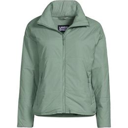 LANDS' END Leichte verstaubare Steppjacke, Damen,  Gr&uuml;n, Nylon-Mischung, by Lands' End