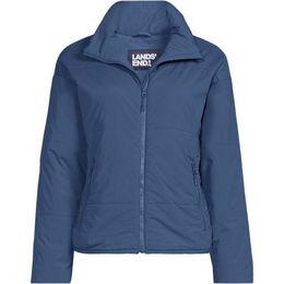 LANDS' END Leichte verstaubare Steppjacke, Damen,  Blau, Nylon-Mischung, by Lands' End