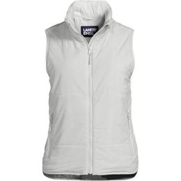 LANDS' END Leichte verstaubare Steppweste, Damen,  Blau, Nylon-Mischung, by Lands' End