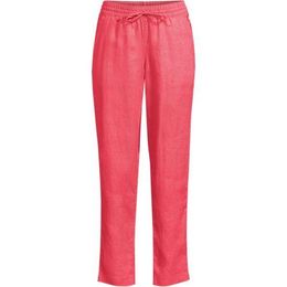 LANDS' END Leinen-Jogginghose, Damen,  Pink, Leinen, by Lands' End