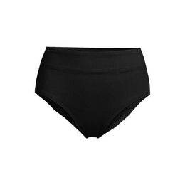 LANDS' END Control-Bikinihose High Waist CHLORRESISTENT, Damen,  Schwarz, Elasthan/Nylon-Mischung, by Lands' End
