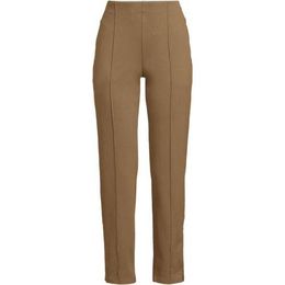 LANDS' END Knöchellange Bleistifthose Starfish, Damen,  Braun, Elasthan/Baumwoll-Mischung, by Lands' End