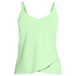 LANDS' END Tankinitop mit Tulpensaum chlorresistent, Damen,  Gr&uuml;n, Nylon-Mischung, by Lands' End