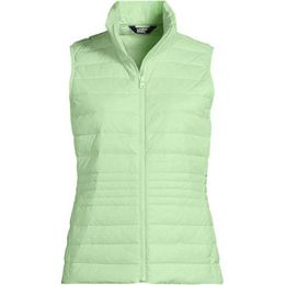 LANDS' END Daunenweste WANDERWEIGHT Verstaubar Ultraleicht, Damen,  Gr&uuml;n, Nylon, by Lands' End