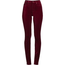 LANDS' END Slim Fit Samthose High Waist f&uuml;r Damen, Damen, size: regular, Gr&uuml;n, Baumwoll-Mischung, by Lands' End