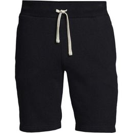 LANDS' END Sweat-Shorts SERIOUS SWEATS, Herren,  Schwarz, Baumwoll-Mischung/Polyester-Mischung, by Lands' End