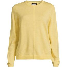 LANDS' END Merino-Pullover, Damen,  Sonstige, Wolle, by Lands' End