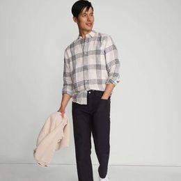 LANDS' END Knit Denim Jeans, Classic Fit, Herren,  Schwarz, Baumwoll-Mischung/Polyester-Mischung, by Lands' End