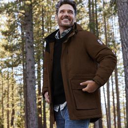 LANDS' END Wasserdichter, isolierter Squall-Parka, Herren,  Braun, Nylon, by Lands' End