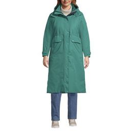 LANDS' END Maxi-Daunenmantel EXPEDITION, Damen,  Blau, Polyester/Daunen, by Lands' End